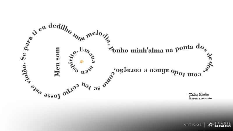 Poema visual: aprenda a transformar palavras em imagens